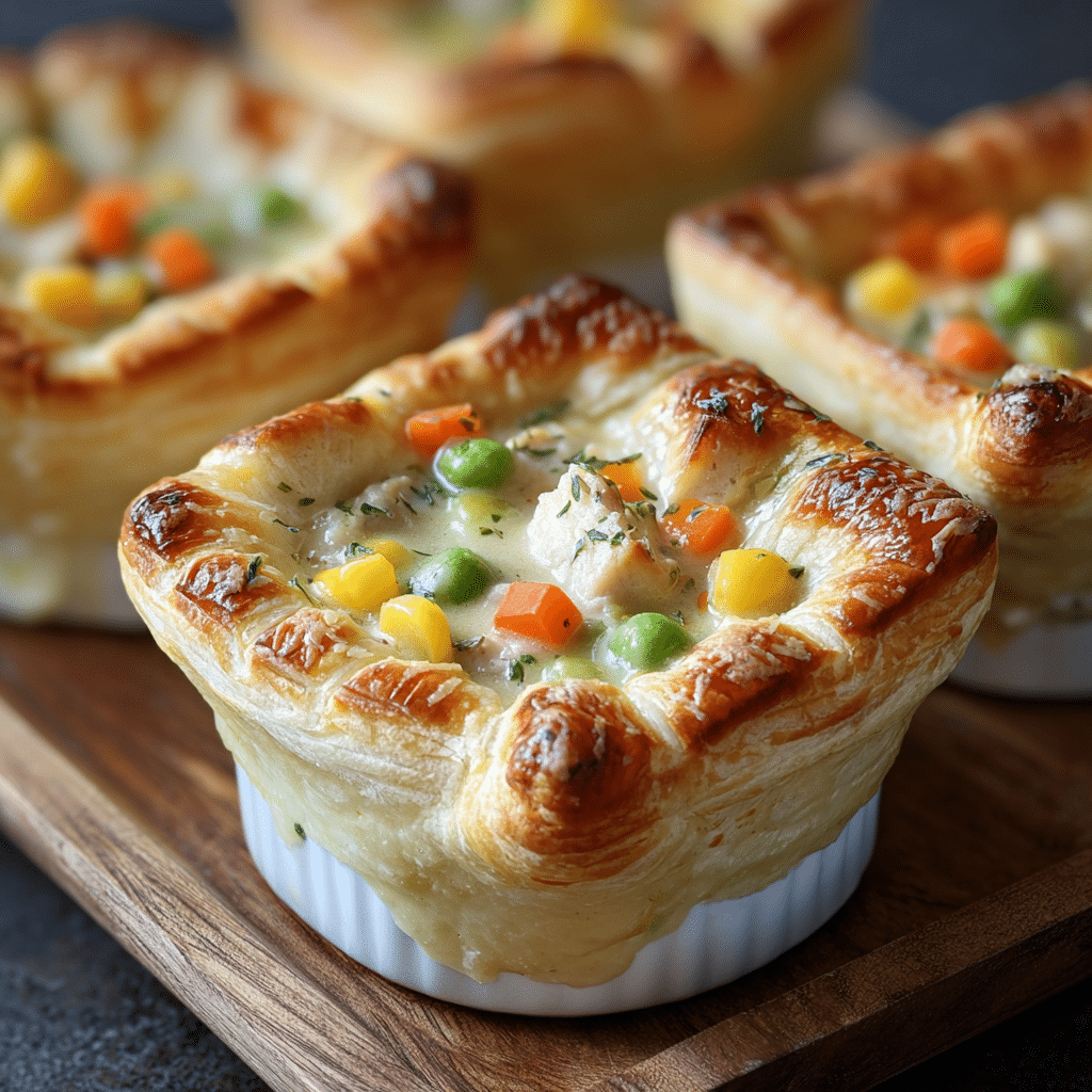 Mini Chicken Pot Pies